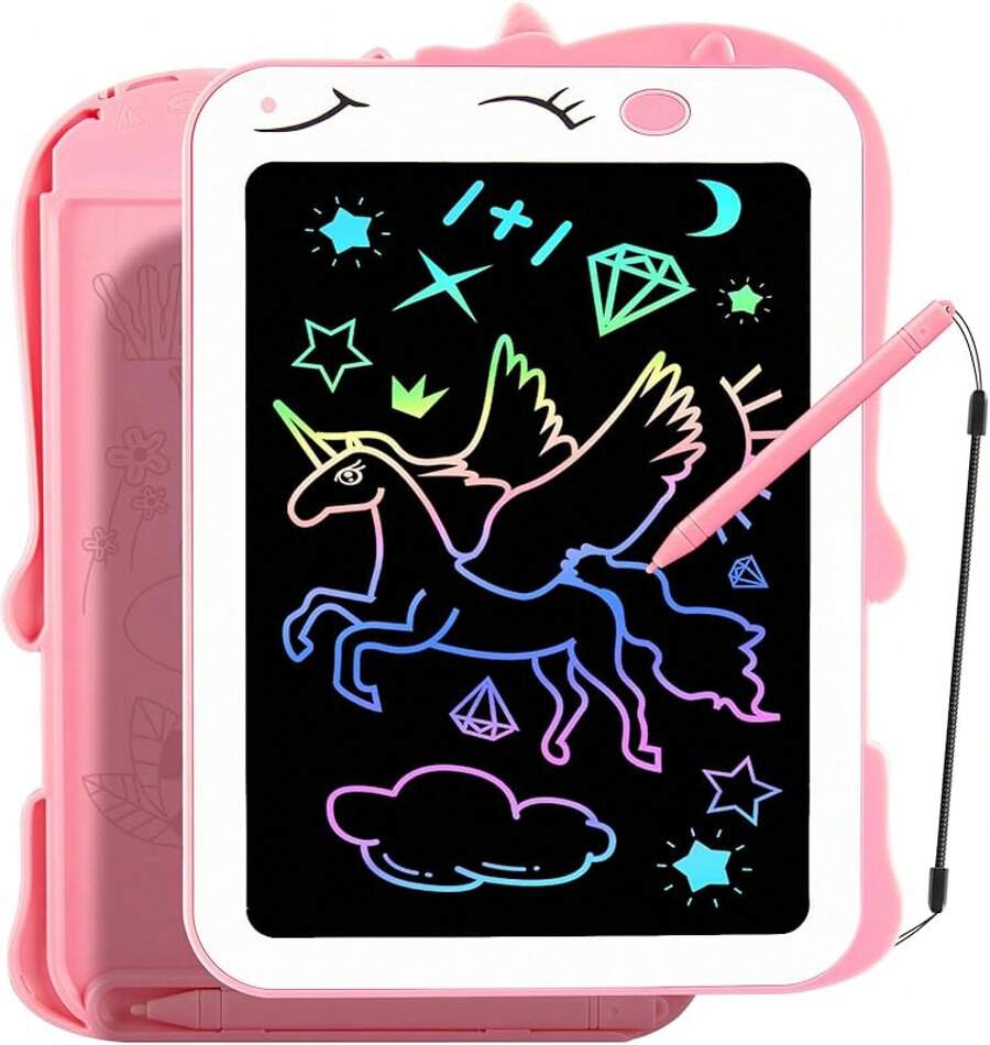 LCD Writing Tablet For , Colorful Toddlers Toys Drawing Board ...