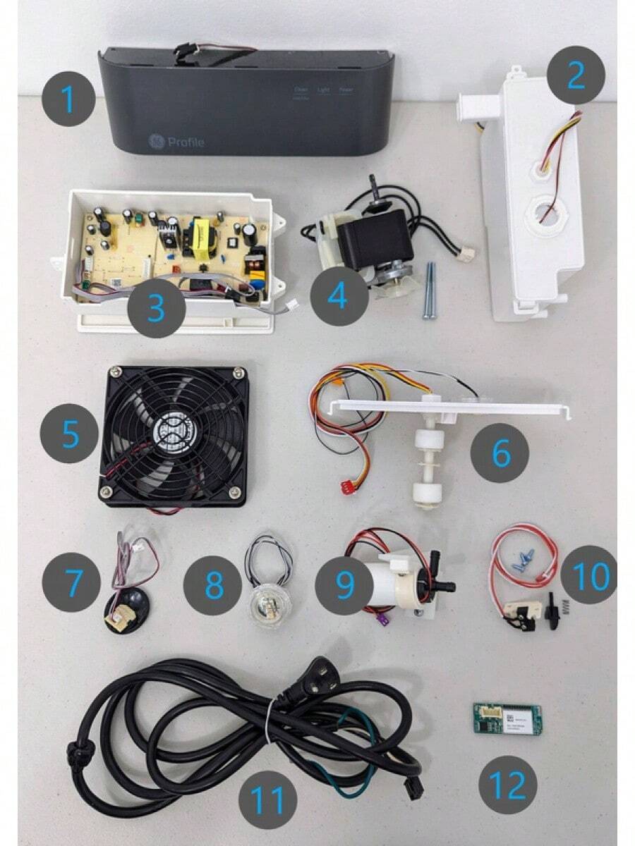 GE Profile Opal 2.0 Ice Maker OEM Replacement Parts -- Everything You ...
