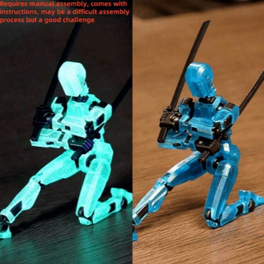 1 Set Posable Human Body Model Kit (Self-Assembly Required) Including ...