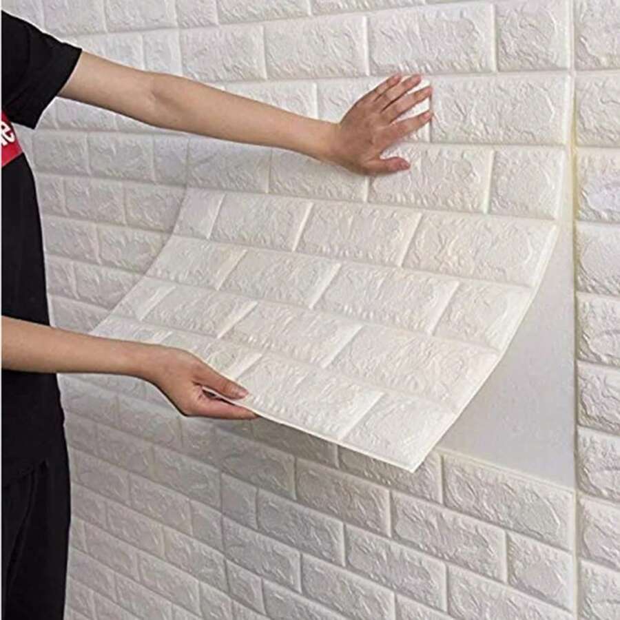 70cm High Quality DIY 3D Wallpaper Moisture Proof Modern Home ...