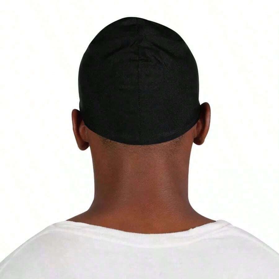 Spandex Black Skull Cap | SHEIN USA