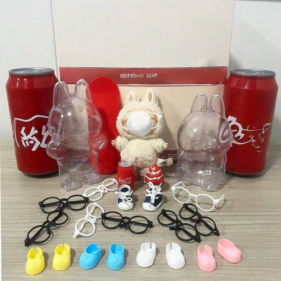 [Accessories Only]17cm LABUBU Mystery Box Blind Box Collectible ...
