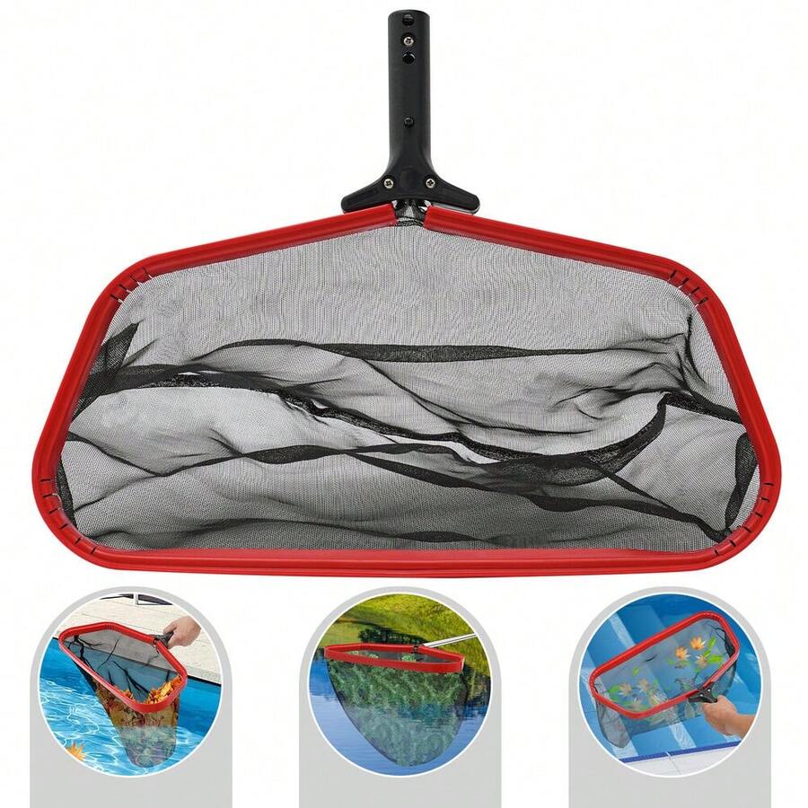 Swimming Pool Leaf Skimmer Deep Net Rake Cleaning Tool Pond Spas Hot ...