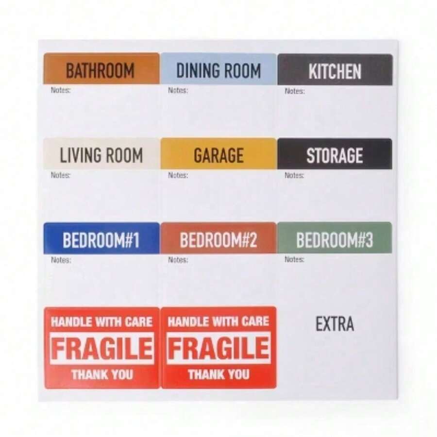 Wide Moving Labels | SHEIN USA