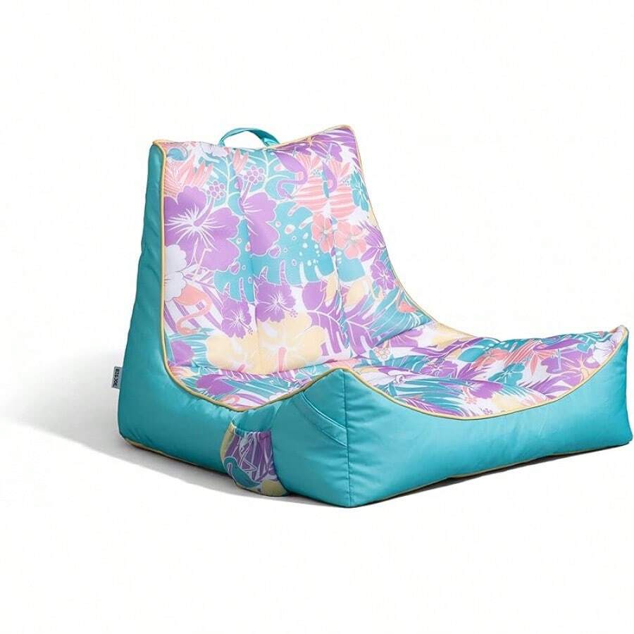 Big Joe Captain's Float No Inflation Needed Pool Lounger, Double Sided ...