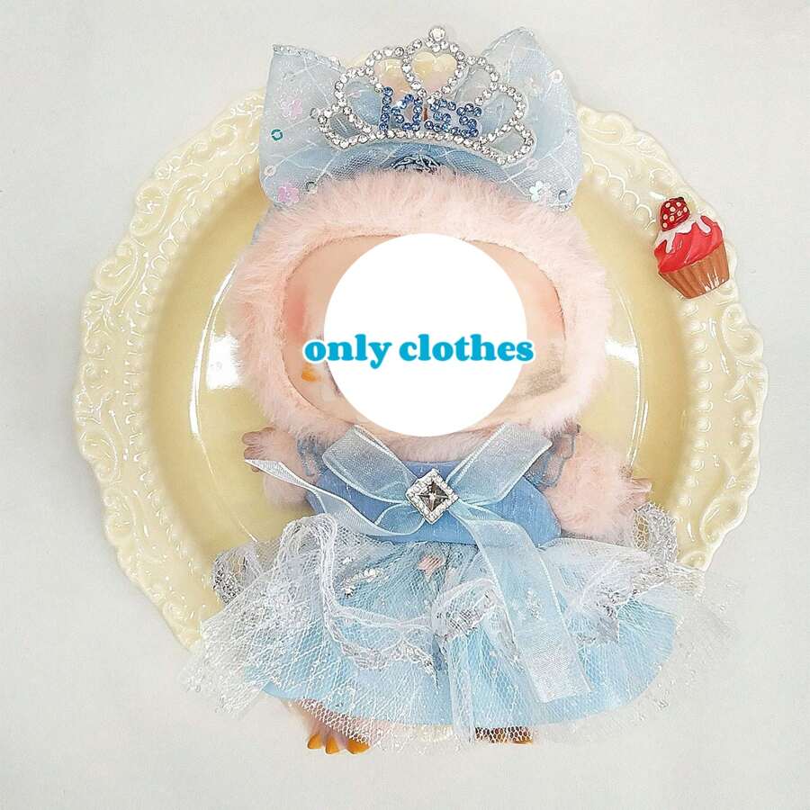 17cm LABUBU 3rd Generation Doll Clothes, LBB3.0 1st/2nd Generation ...