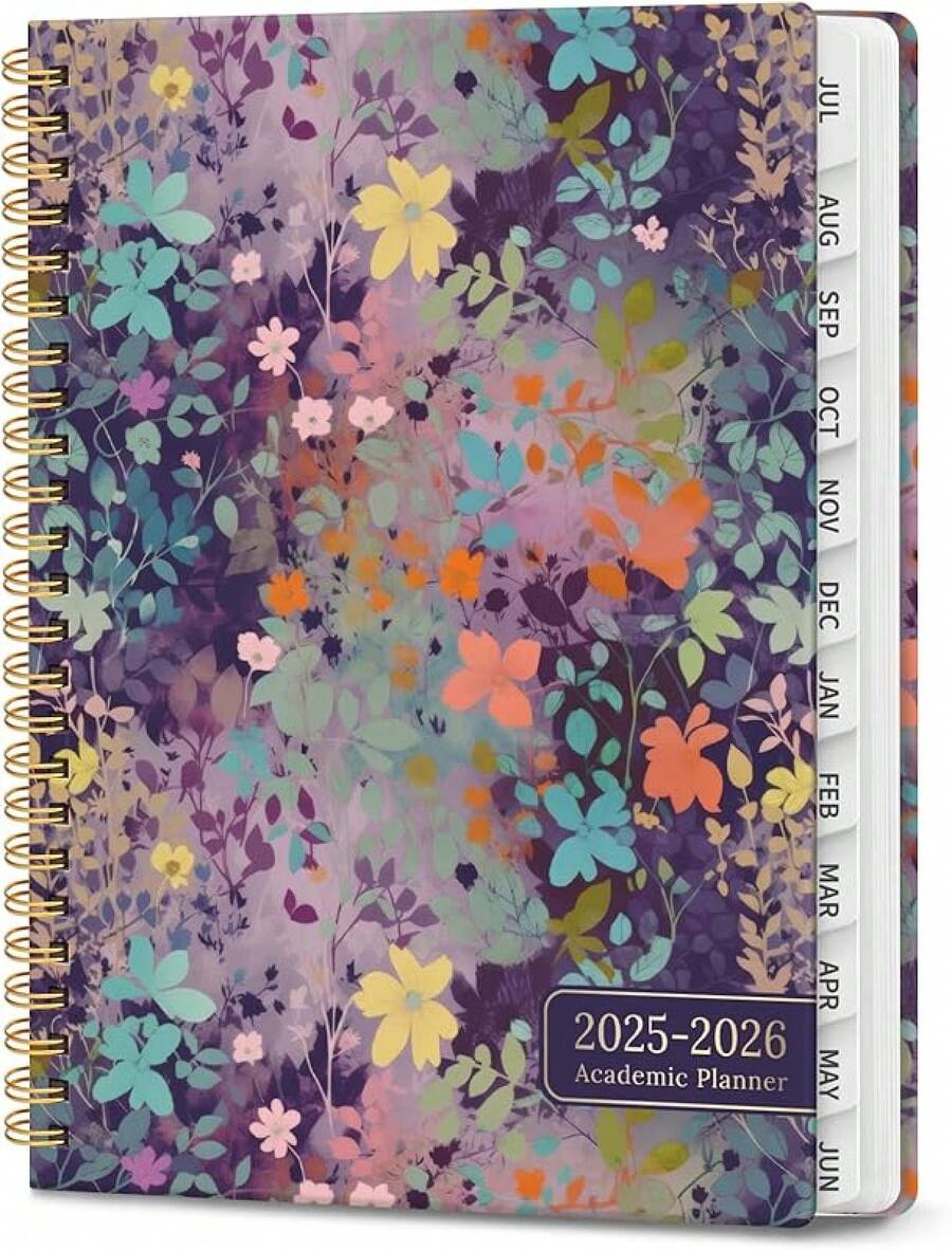 Planner 2025-2026, Monthly And Weekly Calendar Academic Planner (July ...