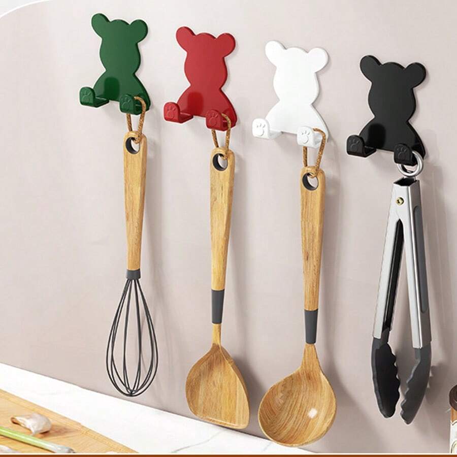 Multi-Functional Hooks, Self-Adhesive Plastic Shaver Plug Brackets For ...