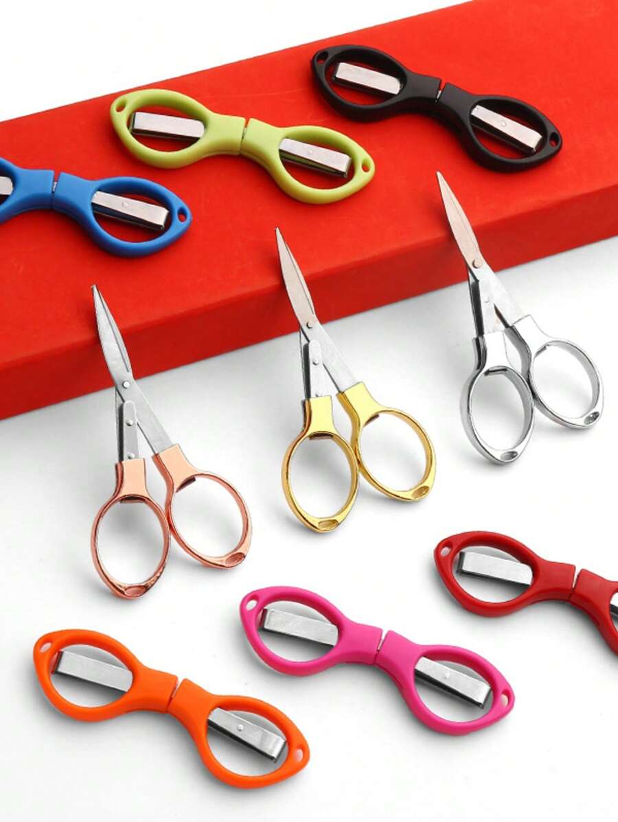 A Multifunctional Retractable Stainless Steel Folding Scissors, Mini ...