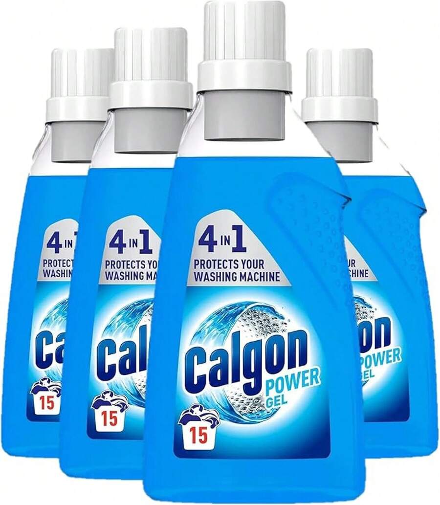 Calgon 4-In-1 Washing Machine Cleaner And Water Softener Gel 750ml ...