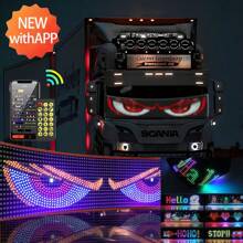 Wisciton LED Car Matrix Pixel Panel Display Screen Flexible RGB Car ...