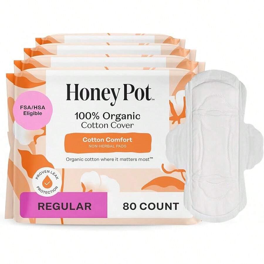 Sanitary Pads Wom - Non-Herbal Overnight/Wings - Organic Cotton Cover ...