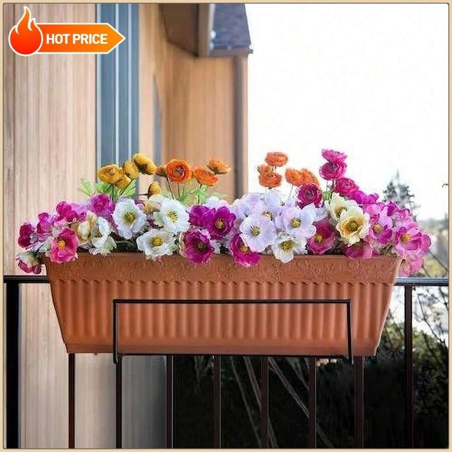 Flower Box Stand For Patio, Balcony, Garden | SHEIN USA