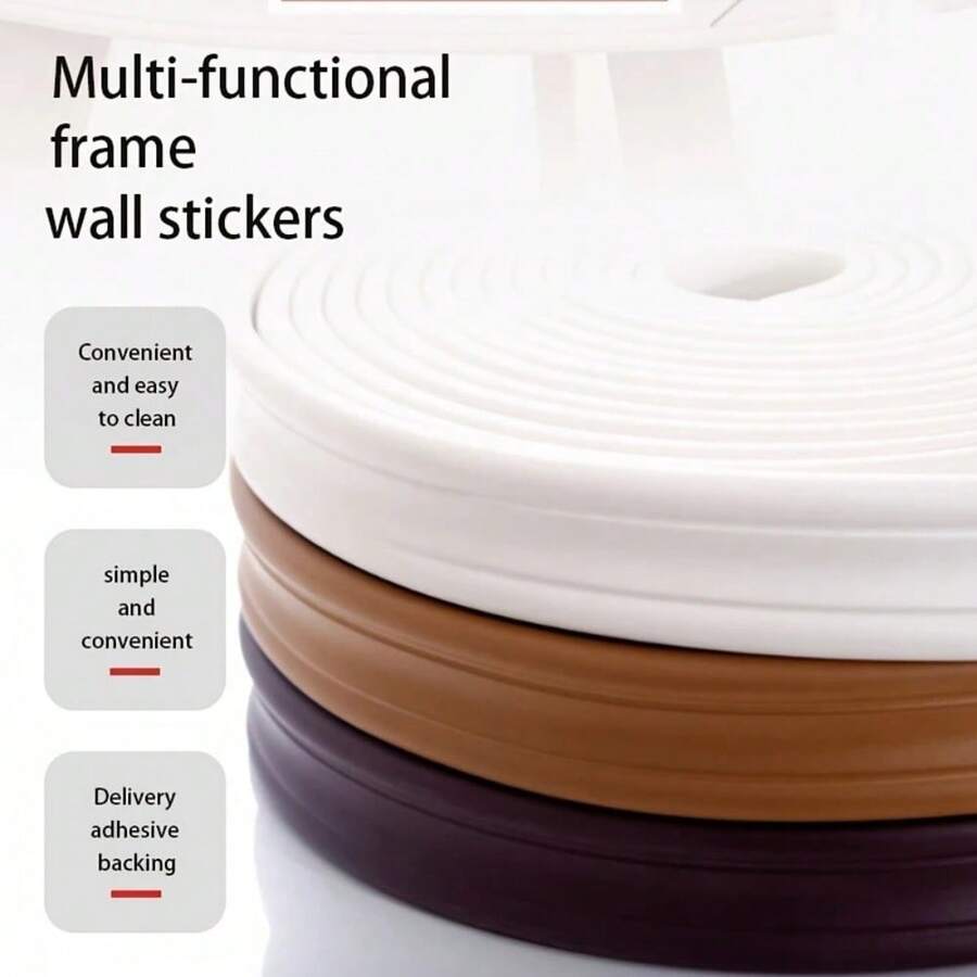 1.18 X 196 Inch White Textured Paintable Wall Trim - Corner Guard ...