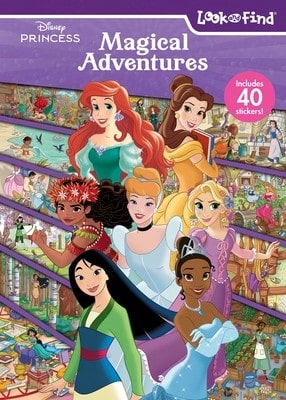 Disney Princess: Magical Adventures Look And Find (Paperback) By Pi ...
