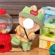 17cm Labubu 3rd Generation Plush Blind Box, Labobo Rose Hooded Cloak ...