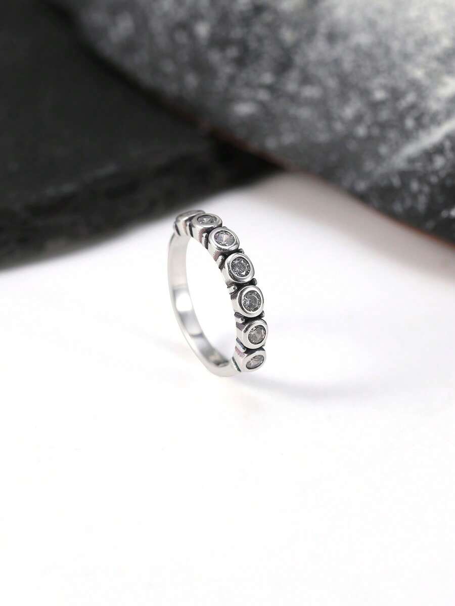 1 Hot Selling Versatile Pure Silver 925 Color Round Gemstone Pure ...