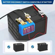 12V Battery Master Disconnect Switch, Battery Master Switch With Remote ...