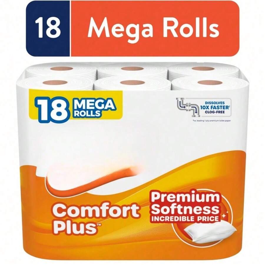 ComfortPlus Toilet Paper, 18 Mega Rolls | SHEIN USA