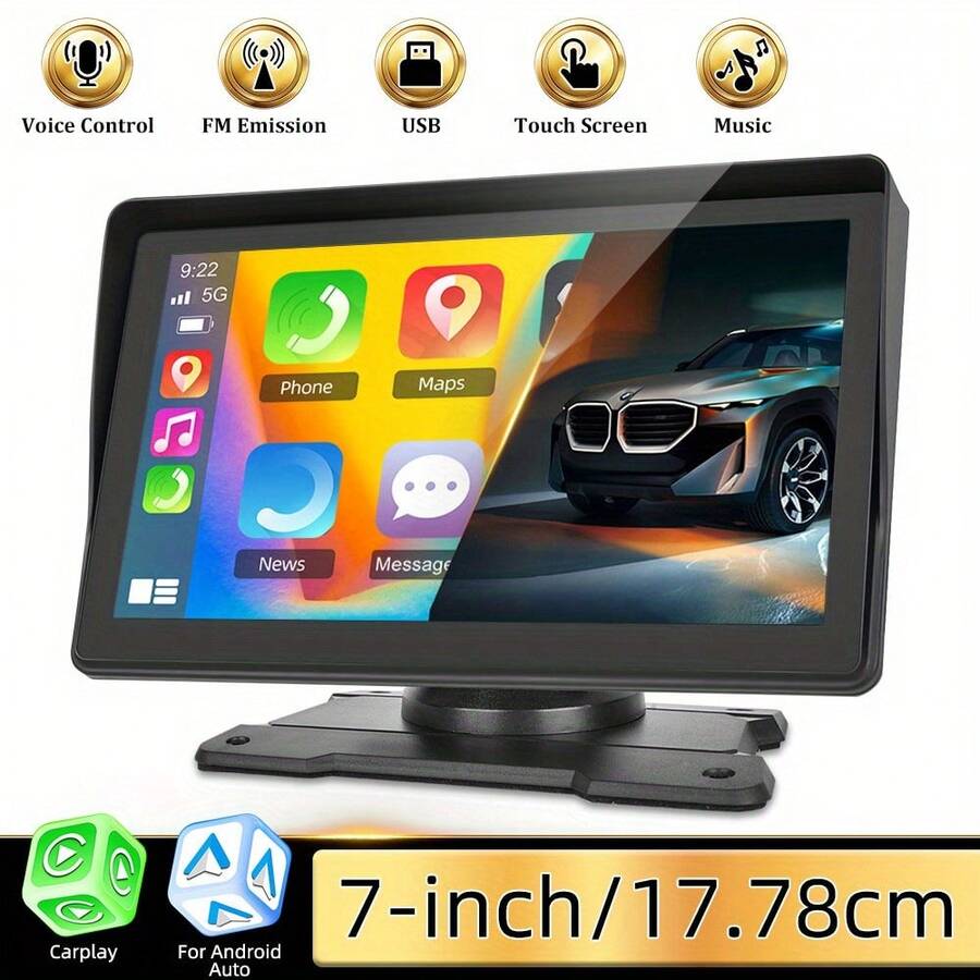 7-Inch HD Touch Screen Portable Smart Player Carplay MP5 With Carplayer ...