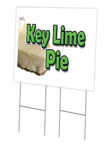 212 Main C-2436 Key Lime Pie 24 X 36 In. Yard Sign & Stake - Key Lime ...