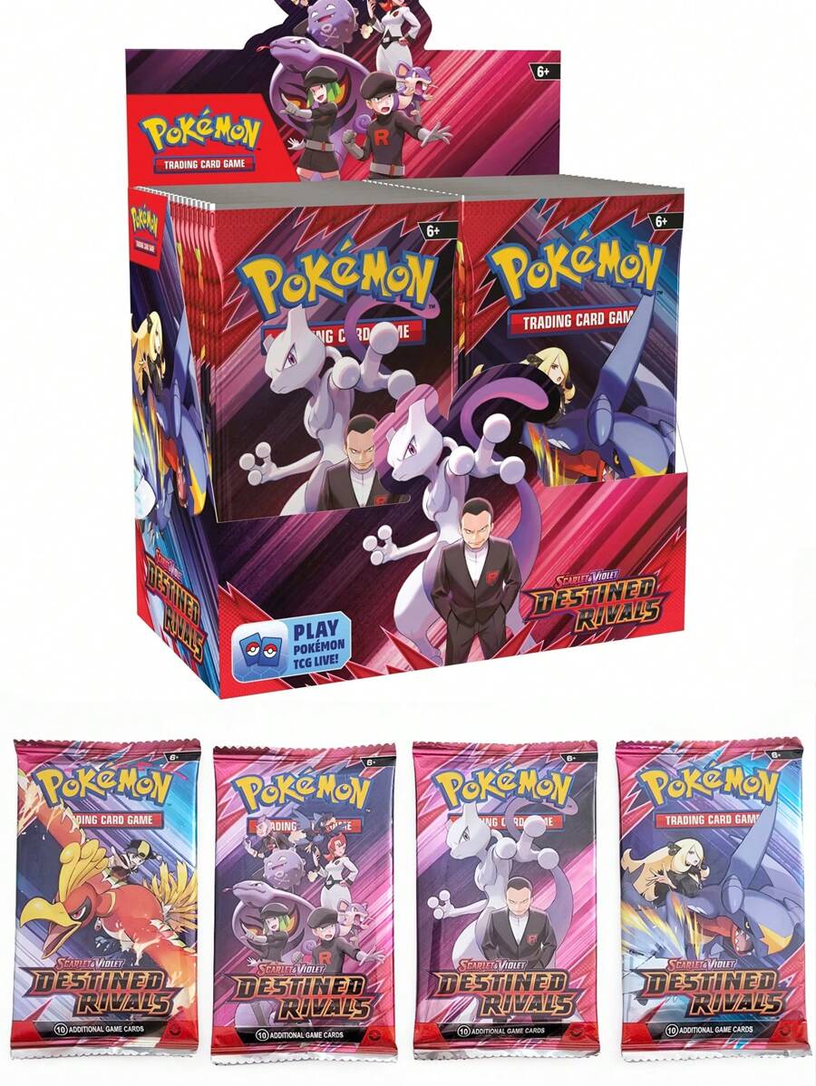 pokemon (Basic Paper Quality, For Display Only)Pokemon Cards Booster Battle Pokemon Trading Card ...
