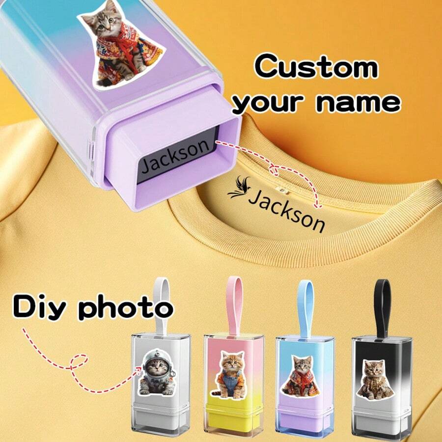 Sello personalizado con firma manuscrita, sello personal con nombre ...