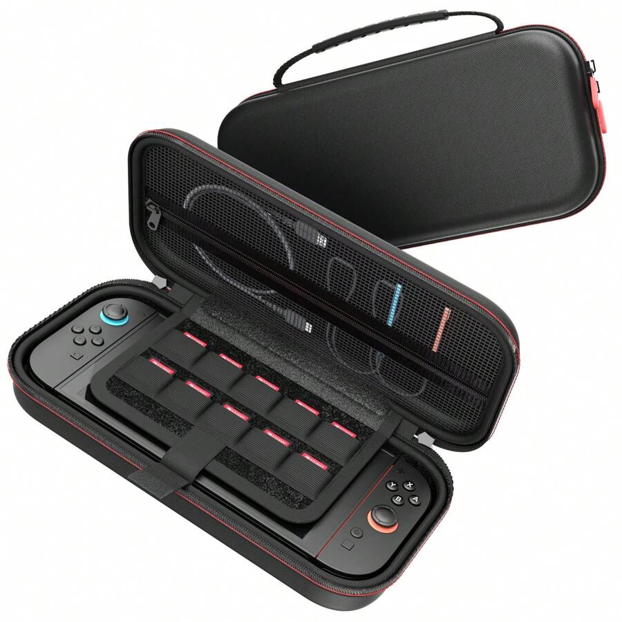 Fosmon For Nintendo Switch 2 Case, Nintendo Switch 2 Carrying Case With ...