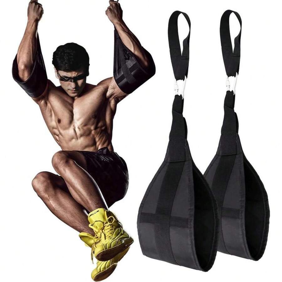Hanging Ab Straps For Pull Up Bar: Gym Ab Sling Straps For Arm Pull Up ...