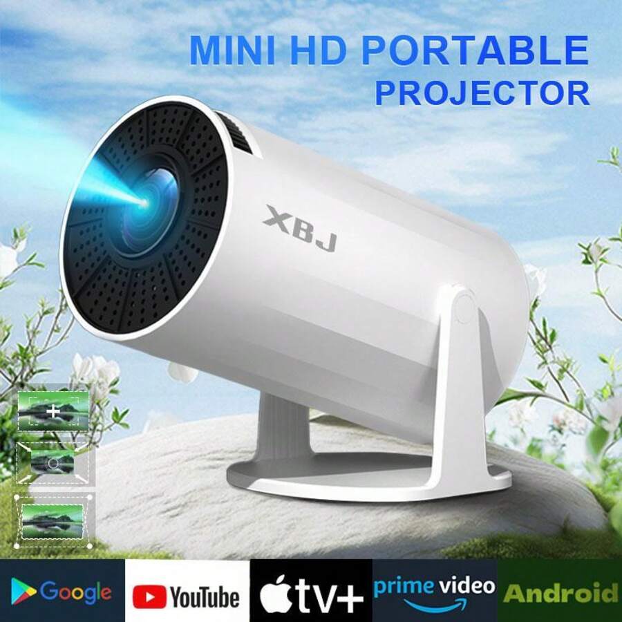 Mini Projector With WiFi & BT5.2,XBJ 2025 UpgradedSupport 1080P ...