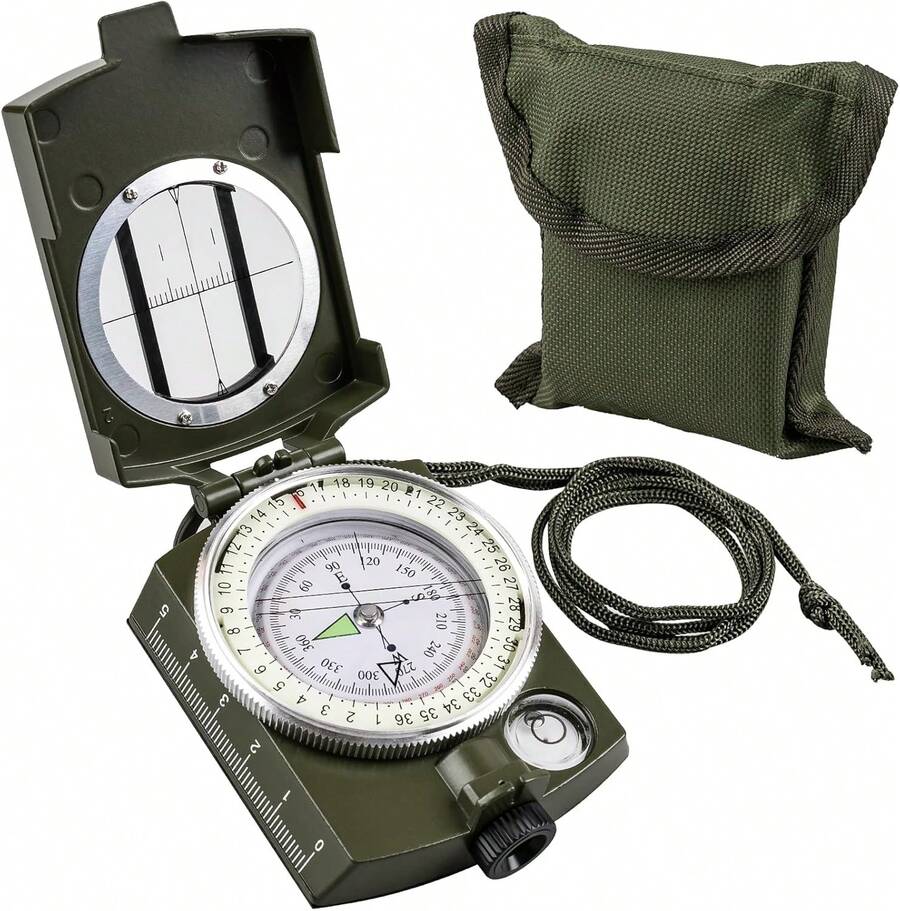 Compasses,Hiking Survival With ,Survival,Waterproof Durable And Pocket-SizedTactical Survival ...