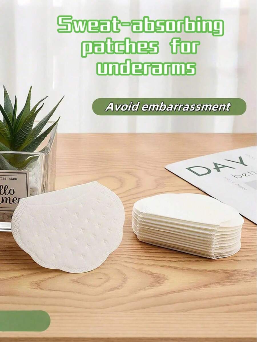 10pcs Underarm Sweat-Absorbing Patch, Antiperspirant Patch For Armpits ...
