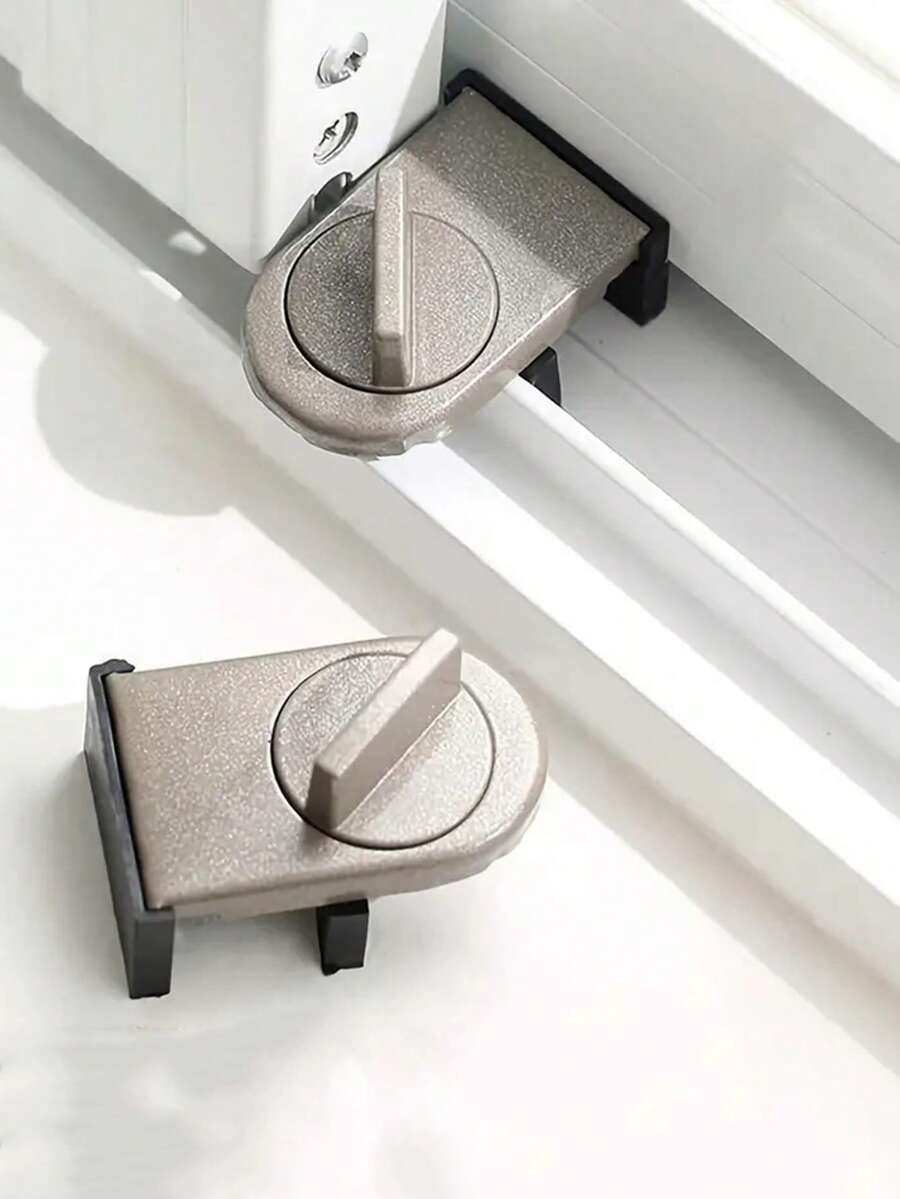 1pc Aluminum Alloy Window Safety Lock, Child Protection Anti-Fall Lock ...