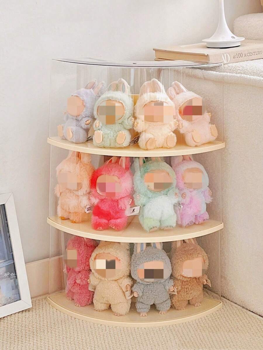 Blind Box Handmade Transparent Storage Display Stand For Labubu Display ...