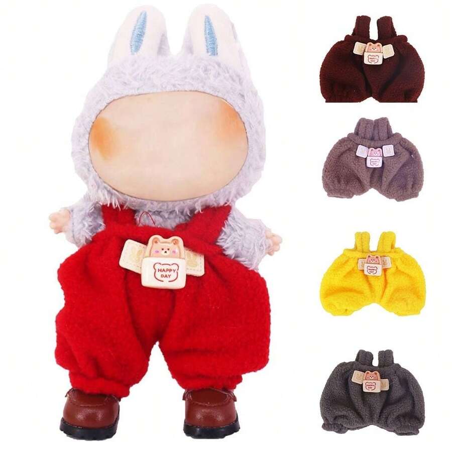 Pearl Bow For Labubu Suspender Dress Replacement Hand-Made Doll Skirt ...