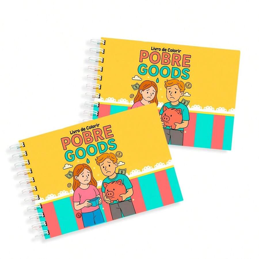 03 Poor Goods Coloring Book Paint Hardcover Holographic | SHEIN USA