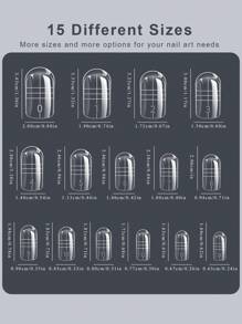 150Pcs Toe Dual Nail Forms For Poly Extension Gel Toenail Dual Forms Reusable Full Cover Molds ...