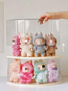 Blind Box Handmade Transparent Storage Display Stand For Labubu Display ...