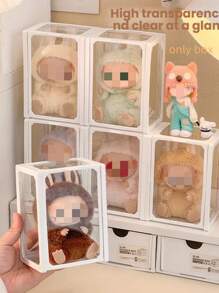 Blinde doos handgemaakte transparante kast voor Labubu display box ...