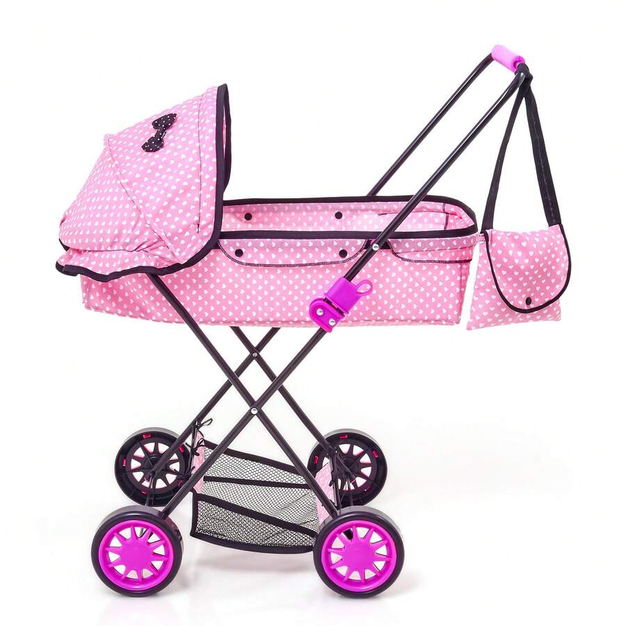 Sag Toys Vaneza Luxury 79cm Reborn Baby Doll Stroller With Bag And For ...