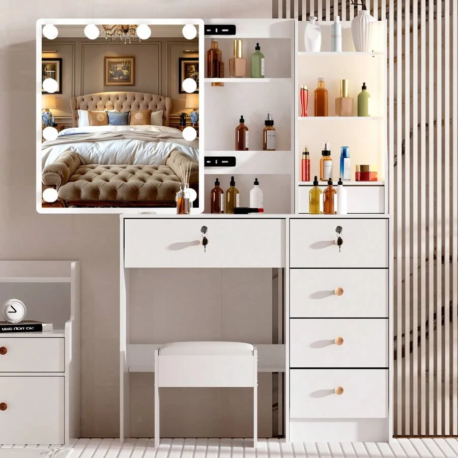 Tocador Vanity con Espehttps://img.ltwebstatic.com/v4/j/spmp/2025/06/20 ...