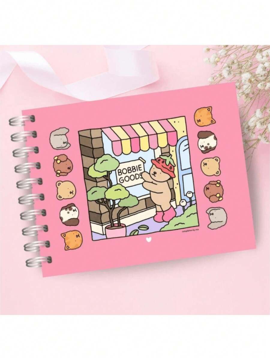 Coloring Book 100 Sheets Or 50 Sheets 180gsm Drawing Notebook Painting ...