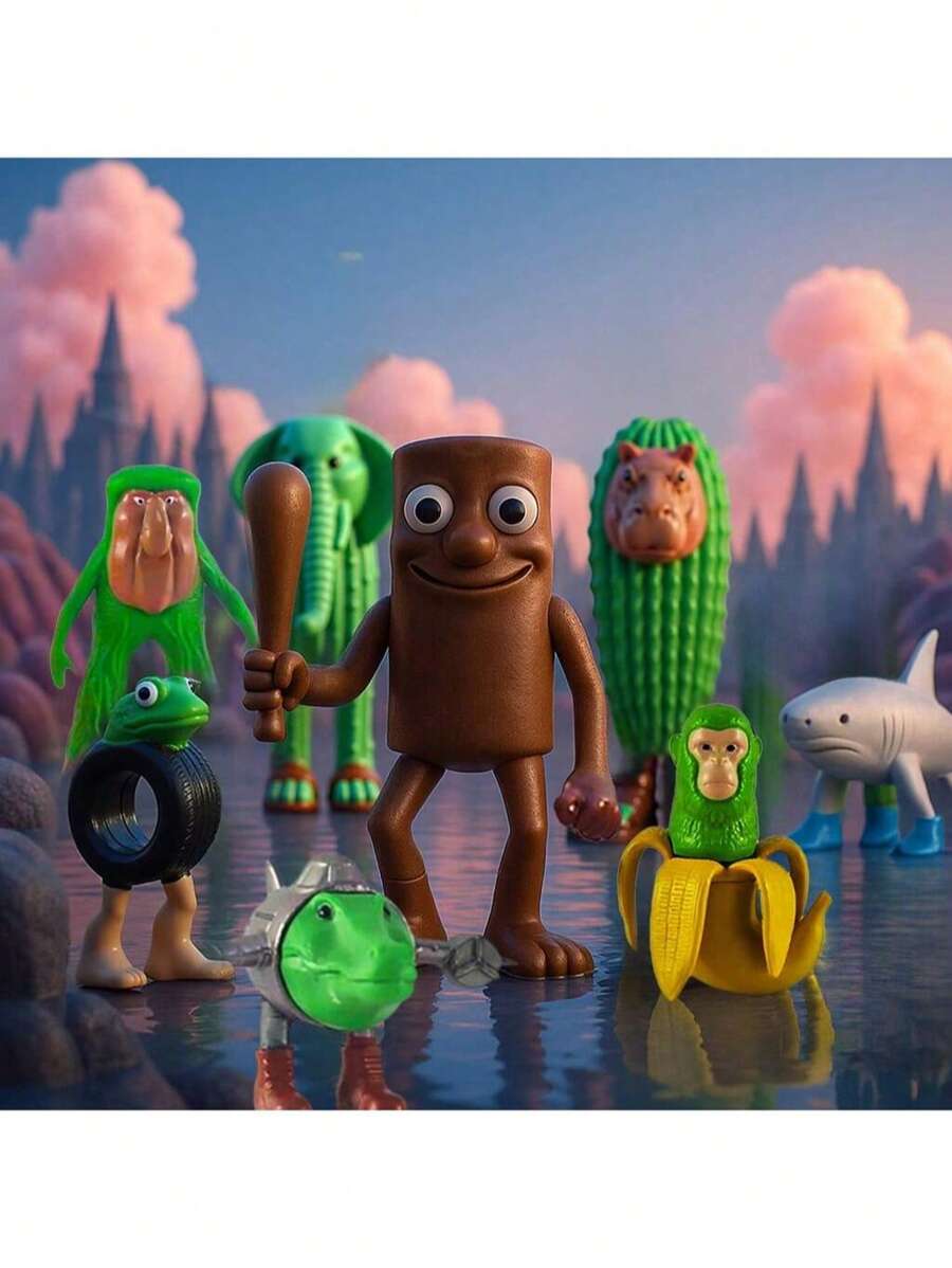 New Tung Tung Tung Sahur Shark, Shan Hai Jing, Interesting Wooden Stick ...