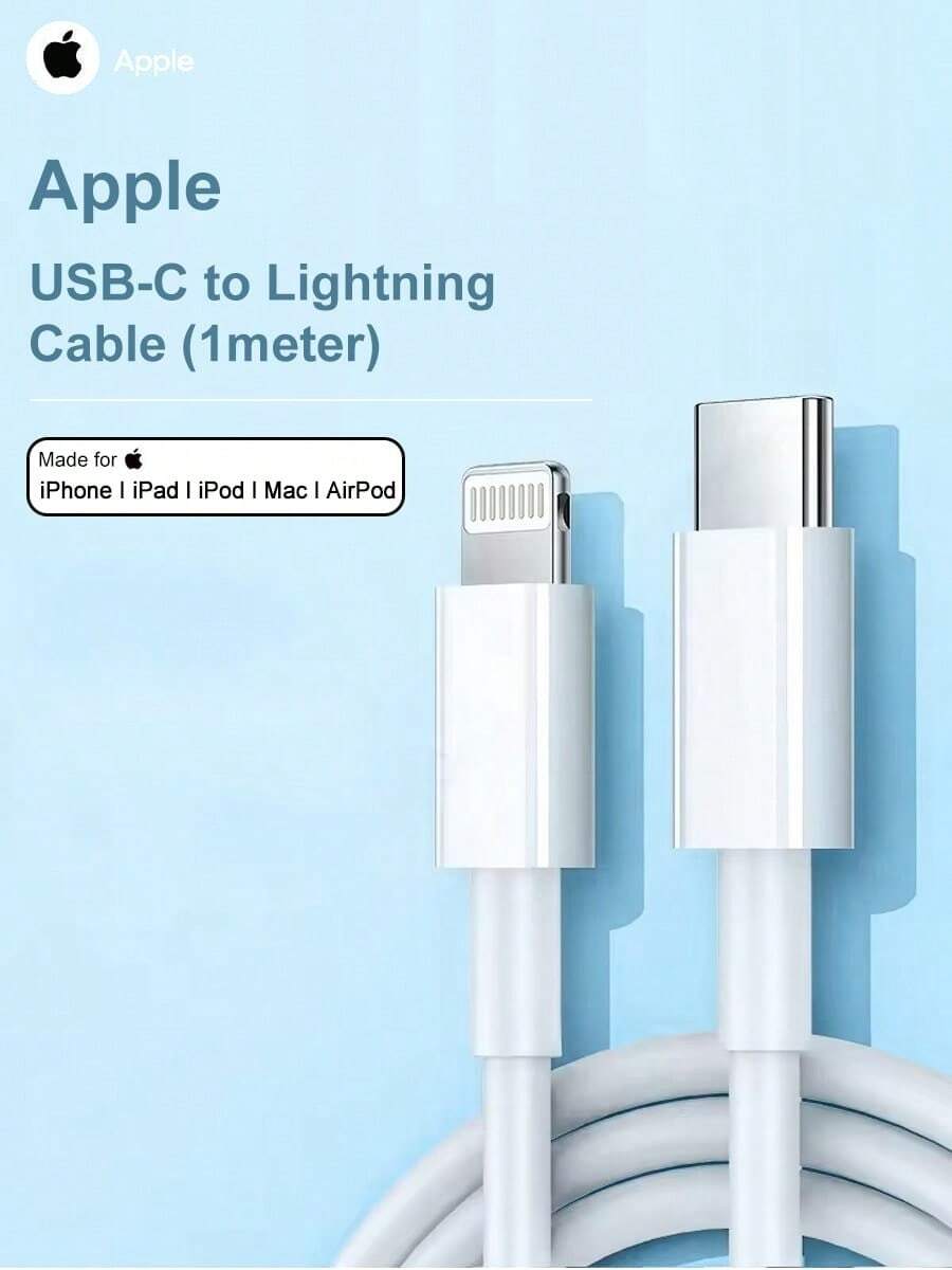 Cable Apple USB-C a Lightning (1 metro)(2 metros) | Moda de Mujer ...