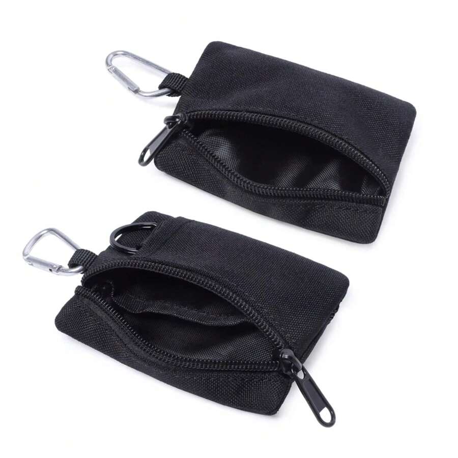EDC Pouch Mini Wallet Key Card Carrier Holder Small Travel Waist Bag ...
