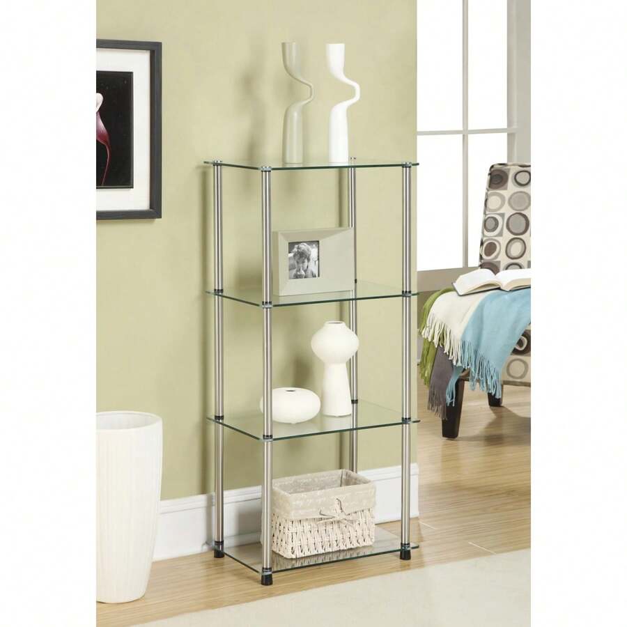 Classic Glass 4 Tier Tower | SHEIN USA