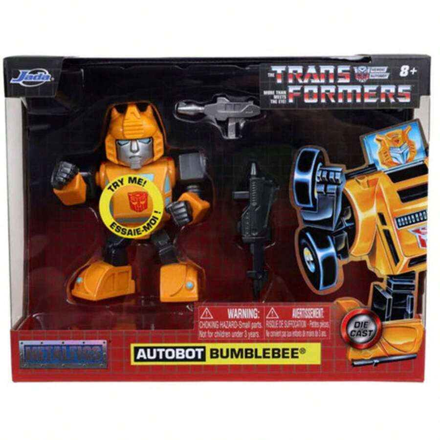 Jada Toys - 4 Transformers - G1 Bumblebee (Light Up) [COLLECTABLES ...