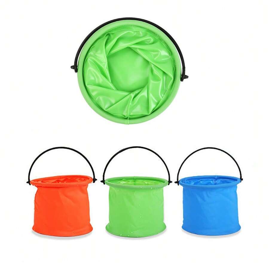 Balde de playa plegable mini, adecuado para la playa y actividades ...
