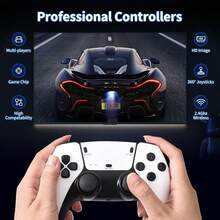 2026 New M15 Retro Game Stick, 4K Output & Wireless Controller Insert ...