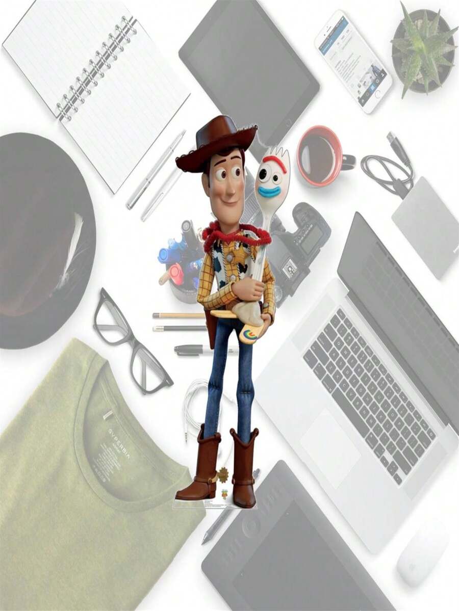 212 Main 2994 60 X 23 In. Woody & Forky Cardboard Cutout Disney - Pixar ...